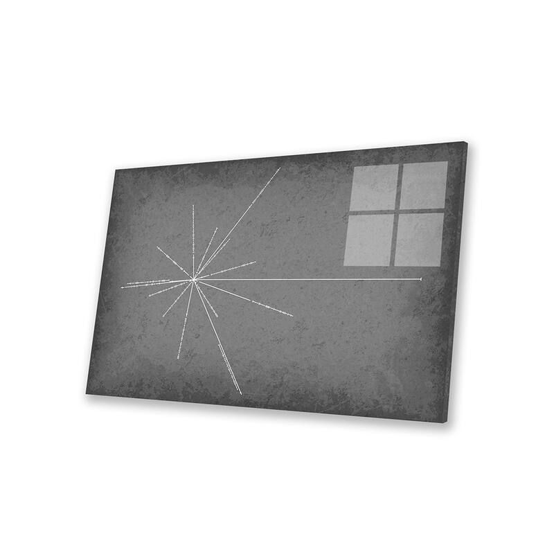 Pulsar Map Print On Acrylic Glass by GetYourNerdOn - Overstock - 37542407