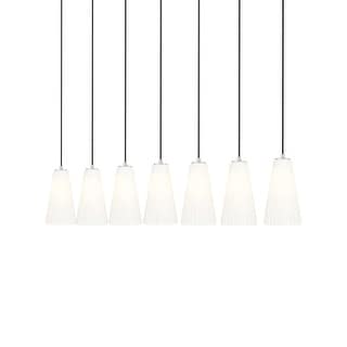 Z-Lite 3043P6-7L Farrell 7 Light 54" Wide Linear Chandelier - Bed Bath ...