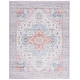 SAFAVIEH Tucson Gessica Machine Washable Slip Resistant Shabby Chic Rug ...