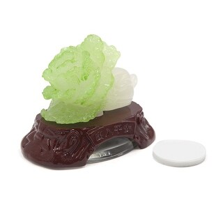 Refillable Glass Air Freshener Perfume Cabbage Shape Car Decoration ...