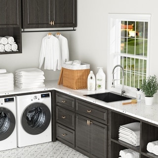 25" Drop-In 16 Gauge Single Bowl Stainless Steel Kitchen Sink in ...