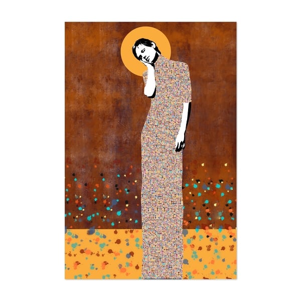 The sound of anecdotes Painting Feminine Figurative Art Print/Poster ...