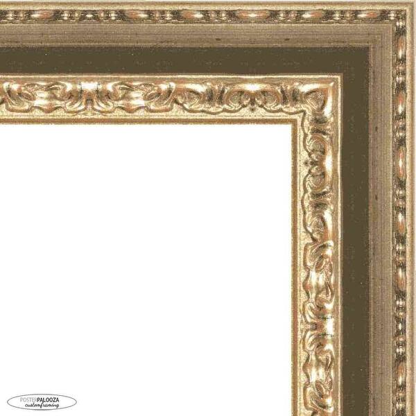14x20 Gold Shadowbox Frame - Interior Size 14x20 by 1 Inch Deep - Gold ...