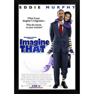 "Imagine That - Movie Poster" Black Framed Print - Bed Bath & Beyond ...