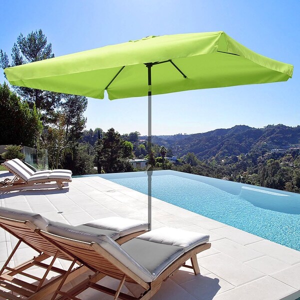 Yescom Rectangle Replacement Umbrella Canopy Top for 6 Ribs 6.5x10 ft Umbrella On Sale Bed Bath Beyond 40237817
