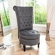 Gosser 20" Wide Velvet High Back Vanity Chair - Bed Bath & Beyond ...