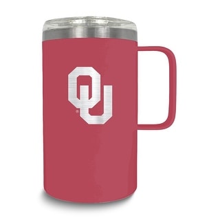 Collegiate University of Oklahoma Stainless Steel 18 Oz. Hustle Mug ...