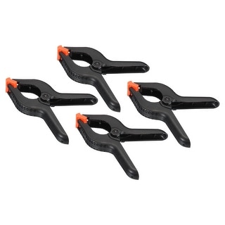 6 Inch Spring Clamps, 4 Pack Plastic Flexible Anti-slip Strong Clip ...