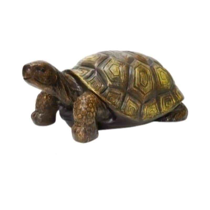 GDFStudio - 21" 3D Resin Turtle Statue Weather-Resistant Outdoor Indoor ...