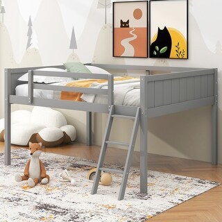 Multifunctional Design Full Size Loft bed - Bed Bath & Beyond - 39998271