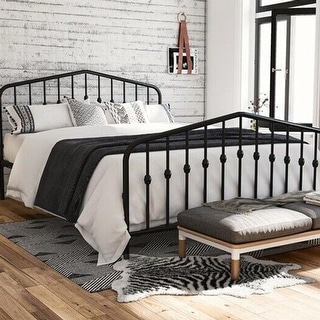 Full Adjustable Metal Bed in Black - Bed Bath & Beyond - 39184600