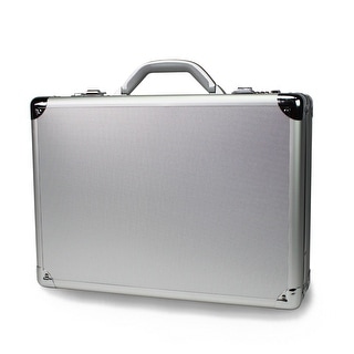 Silver Aluminum Business Attache Laptop Computer Case - Bed Bath ...