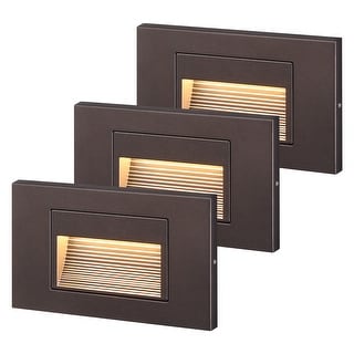 Low Voltage LED Step Lights Outdoor, 12V 3.5W Landscape Stair Lights ...