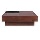 Christopher Knight Home - Amelia Solid Wood Coffee Table with Storage ...