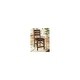 Ashley Furniture D442-124 Larchmont Bar Stool w/ Stitch-Enhanced Faux ...
