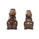 Ceramic Brown Harvest Squirrel Salt and Pepper Shaker Set - Bed Bath ...