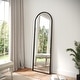 Wall Mount Arched Mirror with Slim Metal Frame - Bed Bath & Beyond ...