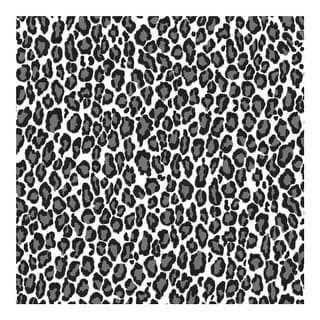 ESTA Home Cicely Black Leopard Skin Wallpaper - 20.9 x 396 x 0.025 ...