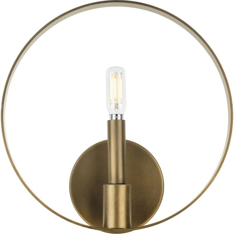 Breckenridge Collection One-Light Aged Bronze Rustic Farmhouse Wall ...