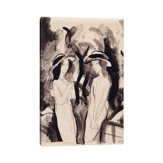 iCanvas "Two Girls - Zwei Madchen, 1914" by August Macke Canvas Print ...
