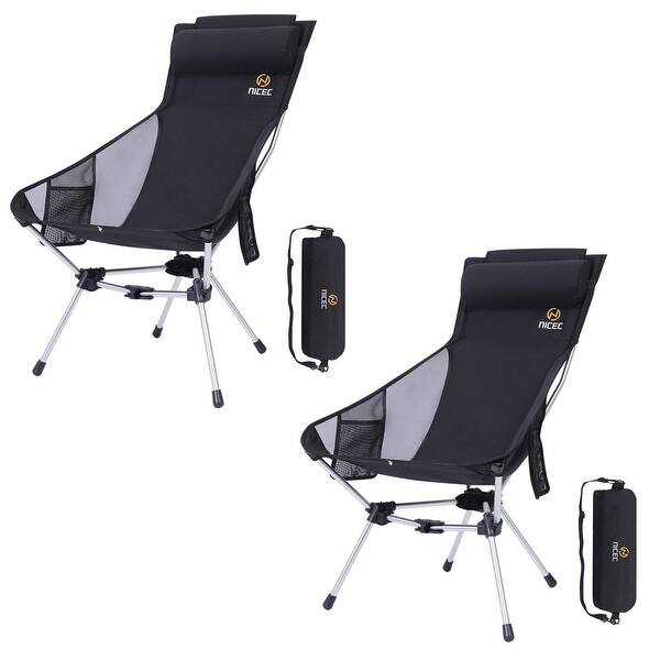 Ultralight High Back Folding Camping Chair, Backpacking Chair, Compact ...