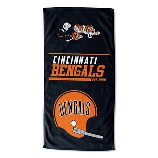 NFL Bengals 40 Yard Dash Legacy Printed Beach Towel - 30"x60" - On Sale ...