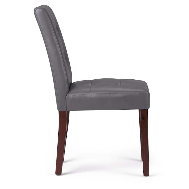 WYNDENHALL Jefferson Contemporary 7 Pc Dining Set with 6 Upholstered ...