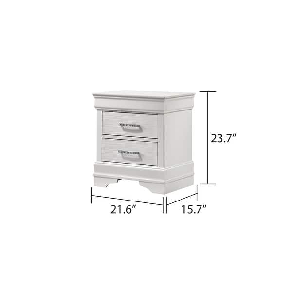 Brooklyn Modern Style 4PC/5PC Upholstery Bedroom Set Made with Wood ...