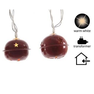 Kaemingk International LED Red Jingle Bell Lights - Bed Bath & Beyond ...