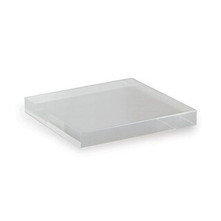 Artissance 8"W Acrylic Square Base, Home Accent Art Décor - Min 2 - 8 ...