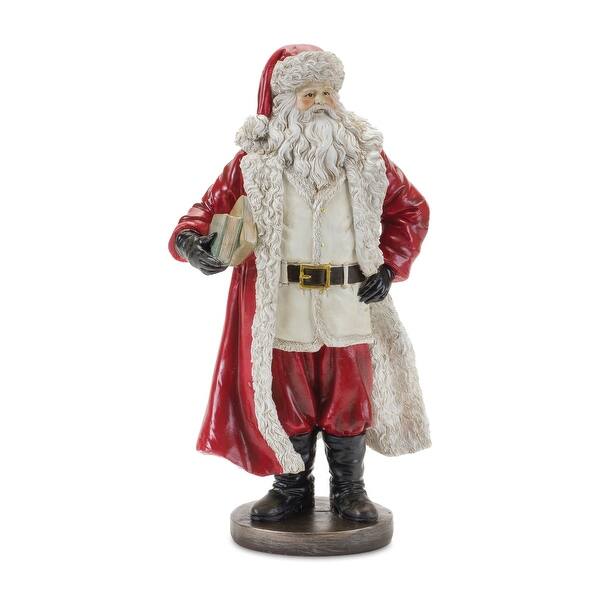 Standing Santa Statue with Books (Set of 2) - Bed Bath & Beyond - 37971492