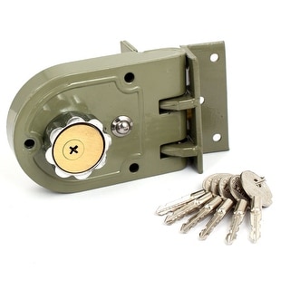 Office Hardware Single Cylinder Deadbolt Jimmy Proof Keyed Door Lock ...