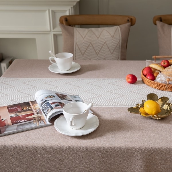 contemporary tablecloth