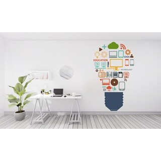Technology Vinyl Wall Art Decal, Circuit Board Wall Decal - Bed Bath ...