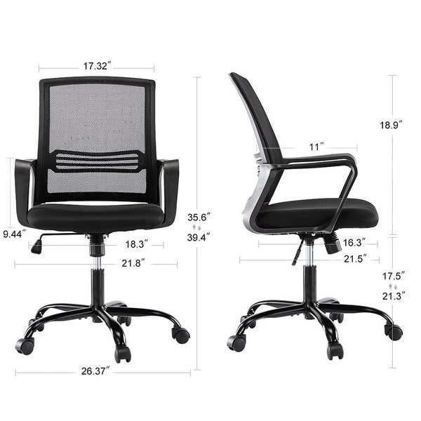 Mesh Office Chair Ergonomic Home Office Desk Chair with wheels - Bed ...