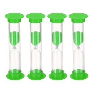 2 Minute Sand Timer, 4Pcs Small Sandy Clock, Count Down Sand Glass ...
