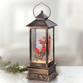 12"LED Cardinals Rect Lantern Globe - 10" - Bed Bath & Beyond - 32374927