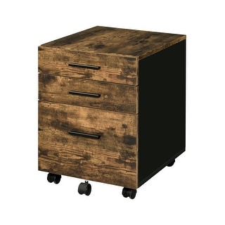 ACME Abner File Cabinet in Weathered Oak - Bed Bath & Beyond - 31315642