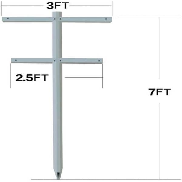 Agfabric Raspberry Trellis with Adjustable Arms, Raspberry Stake ...