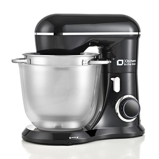 Stand Mixer, 4.5QT+5QT Two bowls Electric Food Mixer, 10 Speeds 3-IN-1 ...
