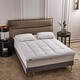 Beautyrest 233 Thread Count Cotton Gusseted Baffle Box Featherbed ...