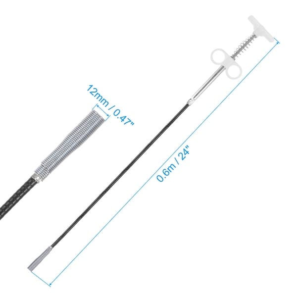 Flexible Grabber Claw Pick Up Tool 0.6 M Drain Clog Remover Tool White ...
