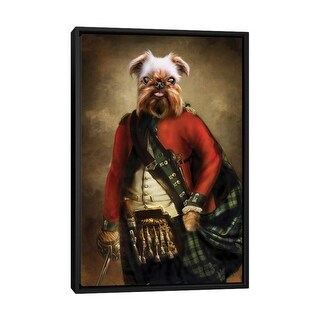 iCanvas "Jack" by Pompous Pets Framed Canvas Print - Bed Bath & Beyond ...
