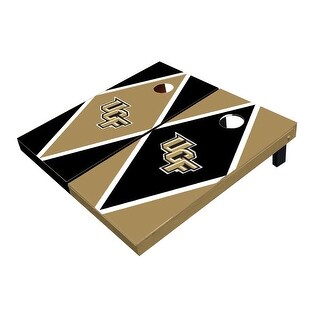 UCF Golden Knights Alternating Diamond Custom Cornhole Boards - Bed ...