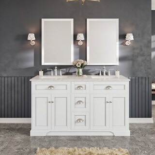 Eviva Leah 39 Inch Medium Oak Wall Mount Bathroom Vanity - Bed Bath ...