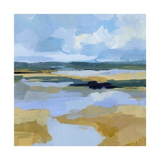 Victoria Barnes 'Seaside Mire II' Canvas Art - Bed Bath & Beyond - 39539697