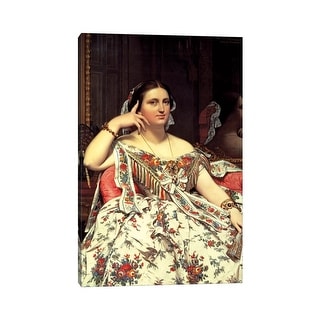 iCanvas "Madame Moitessier, 1856" by Jean-Auguste-Dominique Ingres ...
