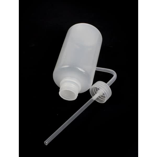 250mL Capacity 90 Degree Tip Plastic Liquid Reagent Squeeze Bottle x 2 ...