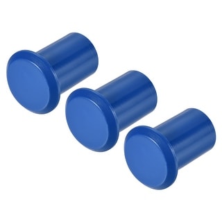 PVC Pipe End Cap Fitting 20mm OD Round Cap for Water Tank Drain, Blue ...