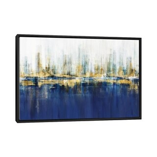 iCanvas "Ultramarine Horizon" by Isabelle Z Framed Canvas Print - Bed ...